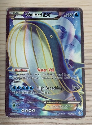 Wailord EX (Full Art) 147/160 - Pokémon - Primal Clash | eBay