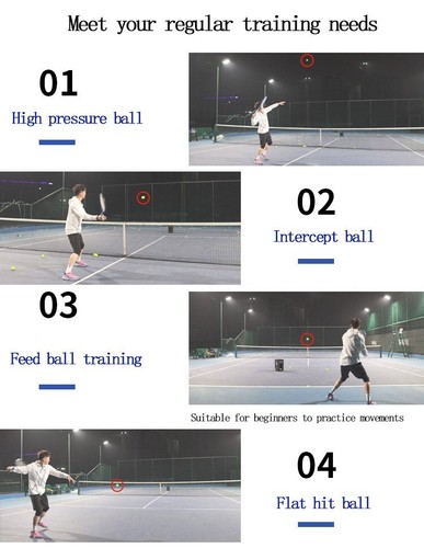 Portable Intelligent Tennis and Pickleball Automatic Serve Throw ...