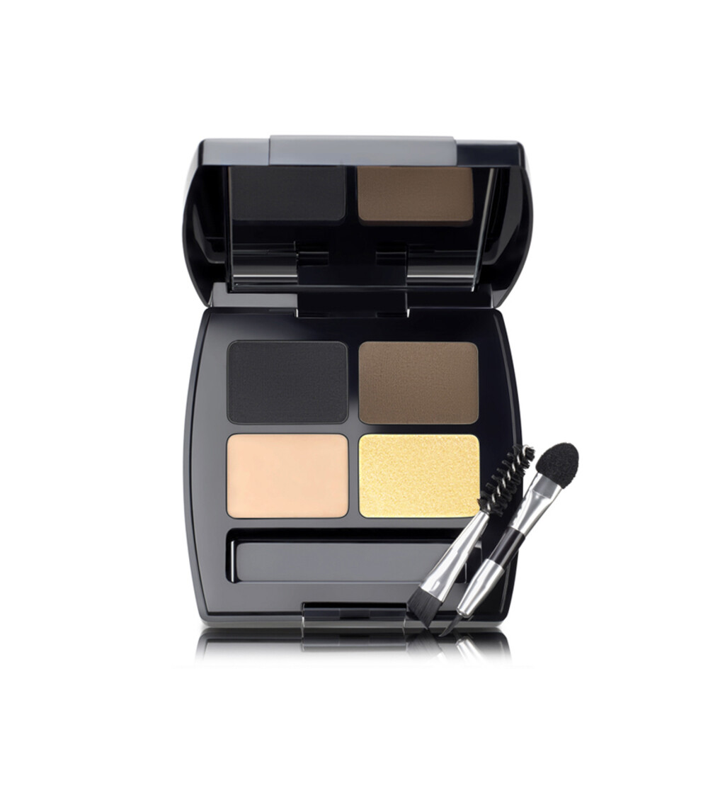L'Bel Brow and Eye Perfecting Kit, Shadow-Eyeliner, Illuminator, Gel ...