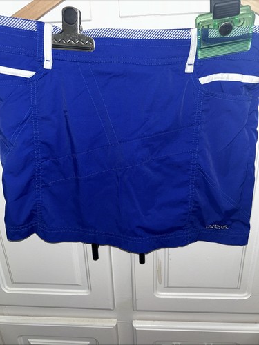 Louis Castel Blue Active Golf Tennis Skirt Skort Size 73 Large W30×L13 ...