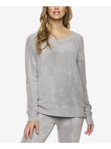 FELINA Intimates Gray Ribbed Trim Pajamas L 192703035950| eBay