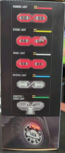 N-I-B YADA 7 INCH LED CHASE LIGHT 360LM IP67 LM533858-84 DOT compliant ...