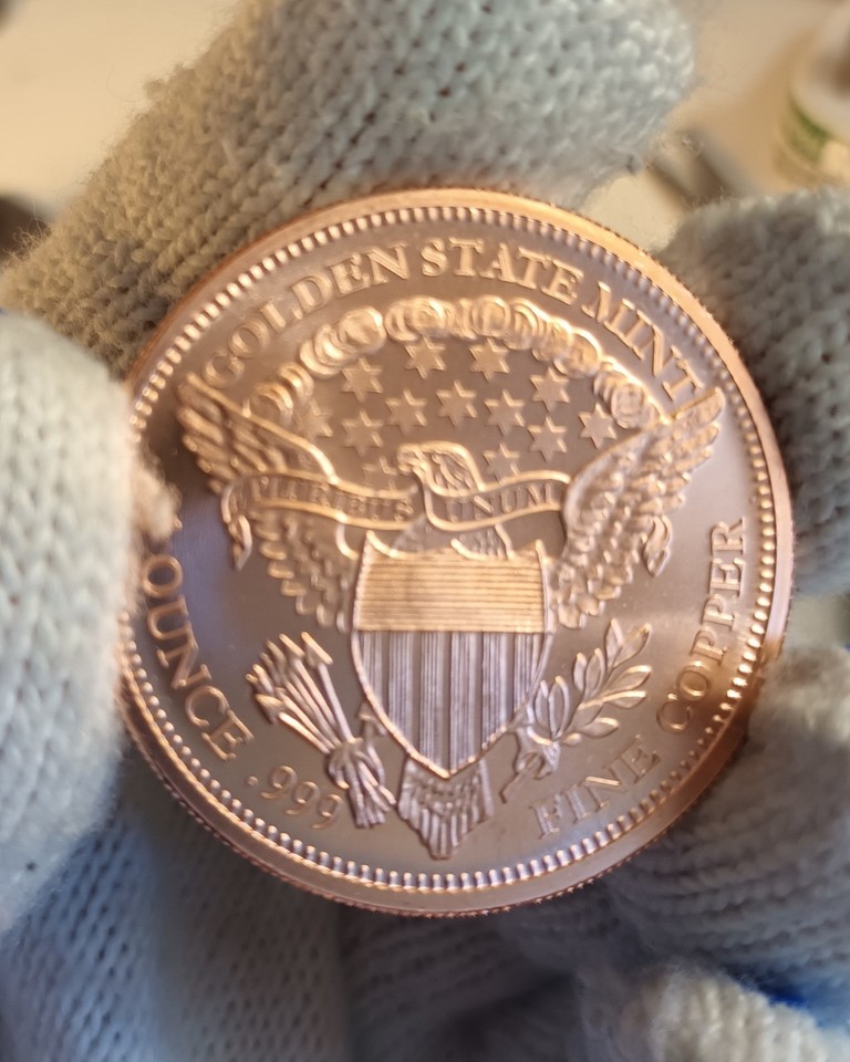 1 oz copper coin, .999 copper , new, US Dimes design.#Tube20red | eBay