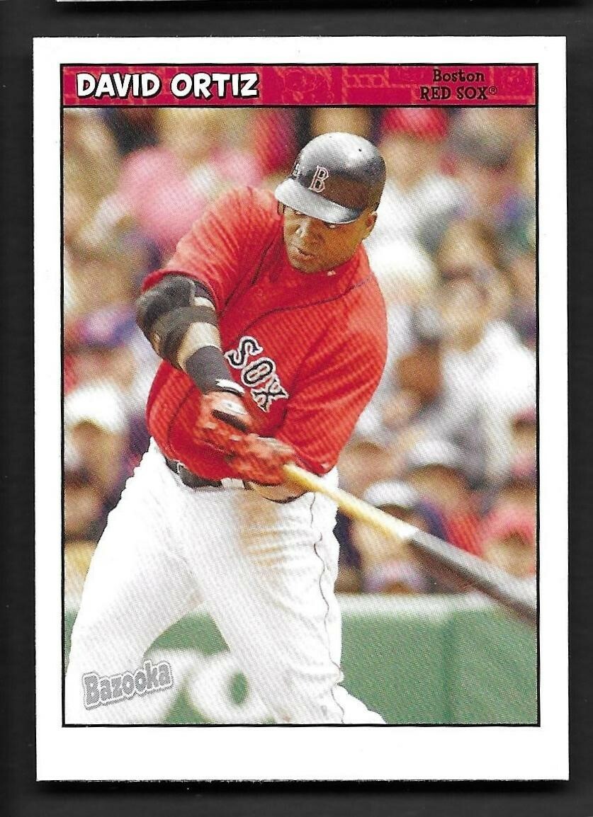2006 Bazooka #106 David Ortiz Boston Red Sox HOF | eBay