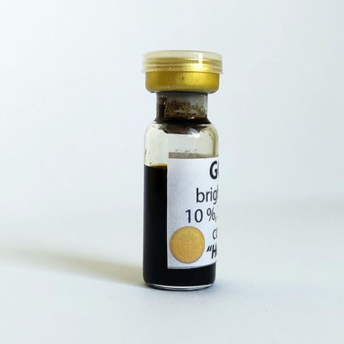 Liquid Bright Gold Heraeus & Degussa made in Germany Thinner Luster ...