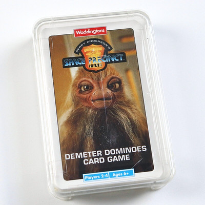 Waddingtons: Gerry Anderson SPACE PRECINCT Demeter Dominoes Card Game ...