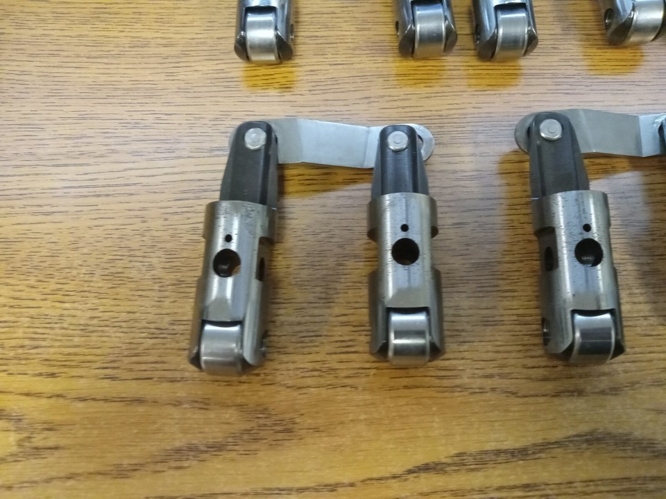 Crower Severe Duty Cutaway Mechanical Roller Lifter Bbc 16 Pc P/N 66293 ...