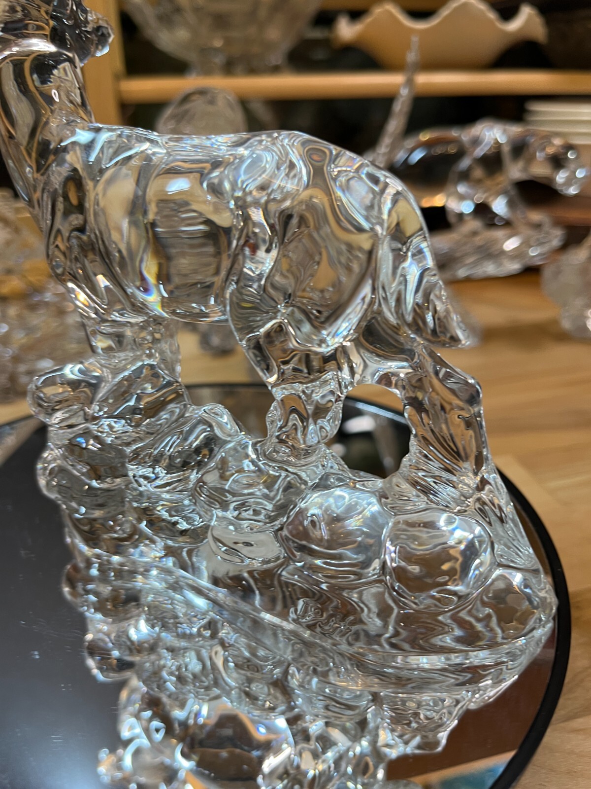 Princess House Wonders Of The Wild 24% Lead Crystal Animal Figurines ...