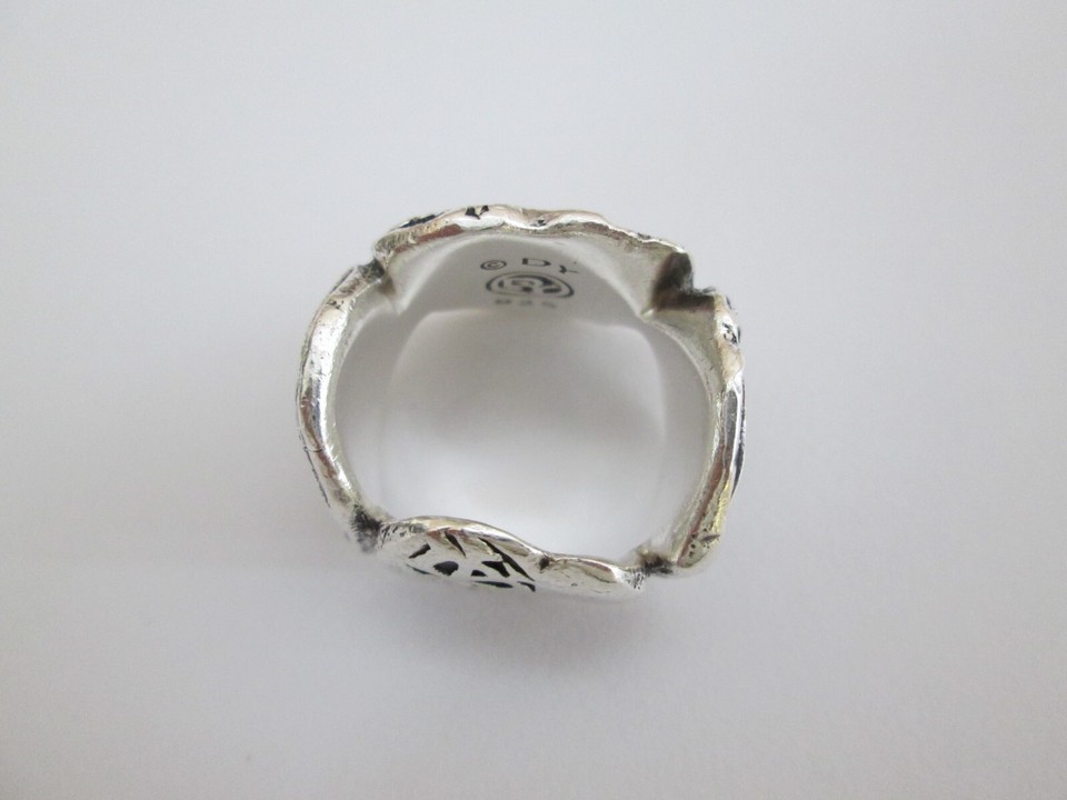 David Yurman “Shipwreck” 23.9g Sterling Silver Coin Ring Size 9 | eBay