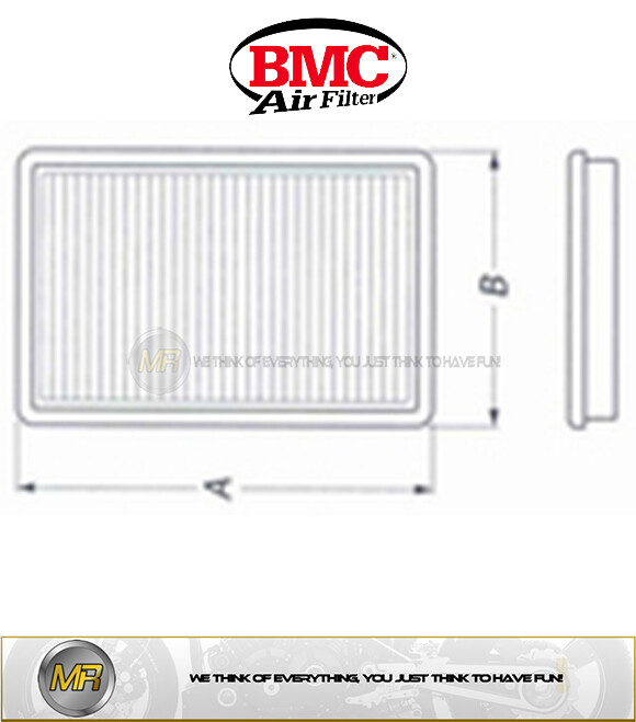 FILTRO ARIA BMC VOLKSWAGEN BEETLE CABRIO (5C) 1.4 TSI 2016 2017 2018 ...