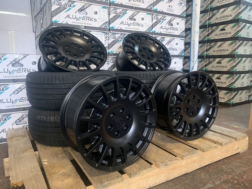 20" NEW SHAPE 2024 FORD TRANSIT CUSTOM RST EVOKE X BLACK ALLOYS & TYRES ...