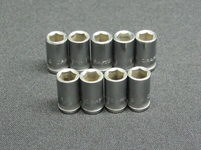 ONE Vintage Circle U Series Craftsman Socket 5/16" 6 Point 1/4" Drive ...