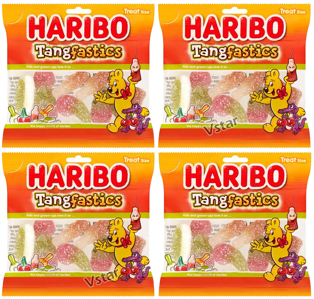 HARIBO Giant STRAWBS, SUPERMIX, STARMIX, TANGFASTICS Treat Bag & Mixed ...