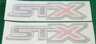 STX Decal Set Fits 2015 - 2021 Ford F150 F250 Truck Vinyl Sticker black ...