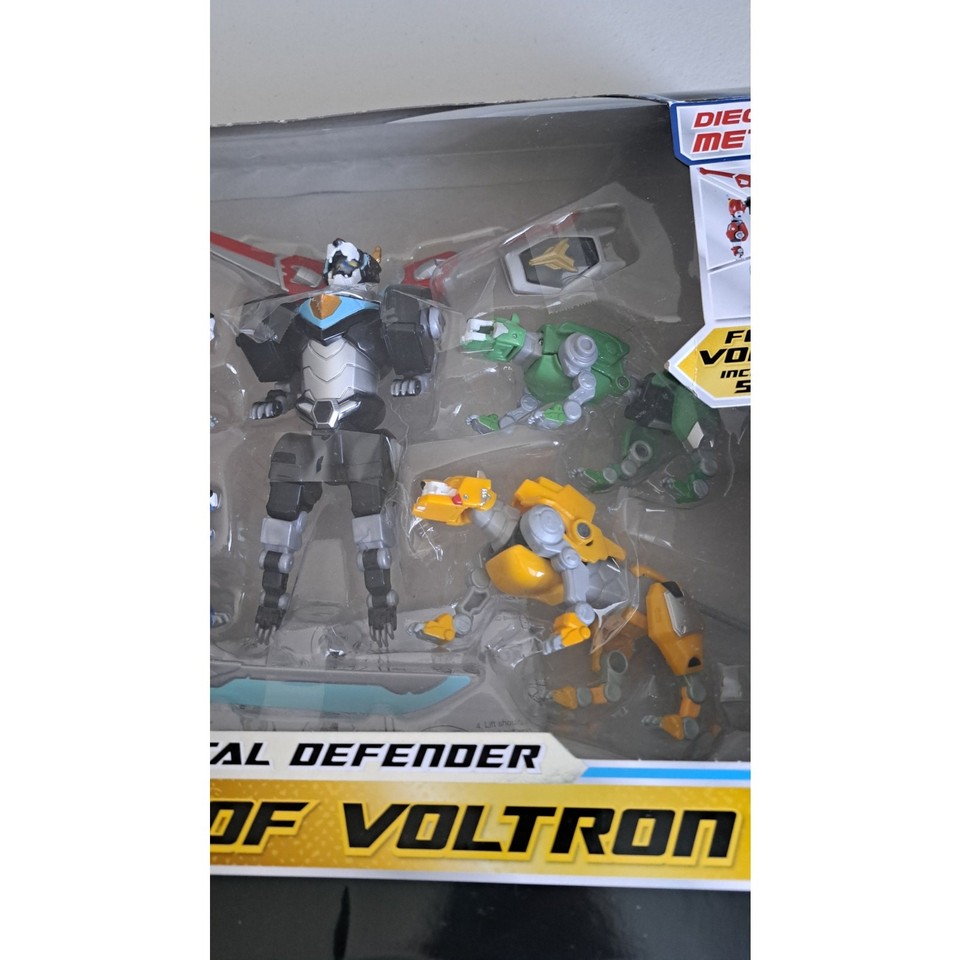 Voltron Legendary Defender Lions of Voltron Metal Defender | eBay