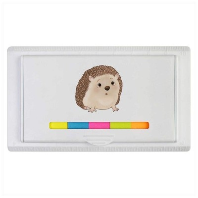 'Cute Hedgehog' Sticky Note Ruler Pad (ST00007570) | eBay
