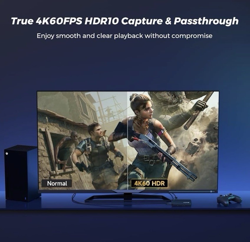 Lightweight HDMI Capture Card - Records 1080P at 60FPS for Streaming ...