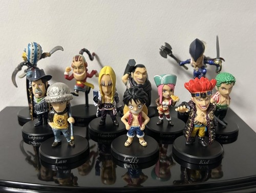 ONE PIECE Figure Anime character lot of 11 Set sale Kid Howkins Law ...
