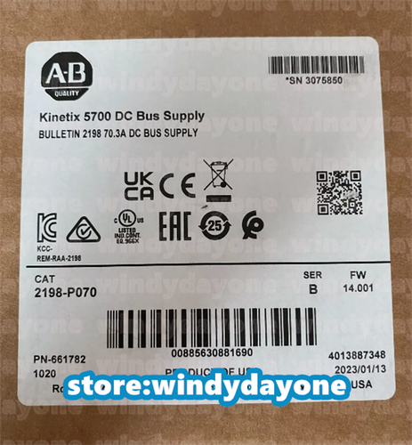 1PCS 2198-P070 /B Kinetix 5700 DC Bus Power Supply New Factory Sealed ...
