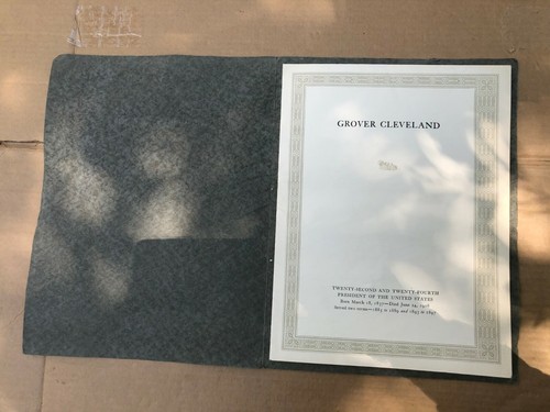 Old Vintage/Antique"GROVER CLEVELAND" USA President Portrait,Signature ...