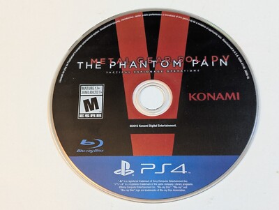 Metal Gear Solid V The Phantom Pain PlayStation 4 PS4 Disc Only | eBay