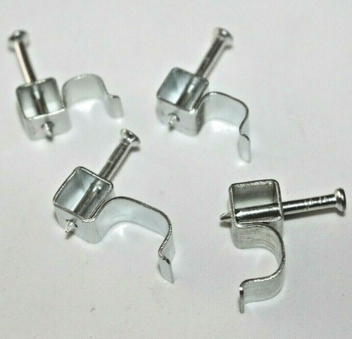 Metal Flame Retardant Cable Clips 18th Edition BZP 1.5mm 2.5mm 4mm 6 ...