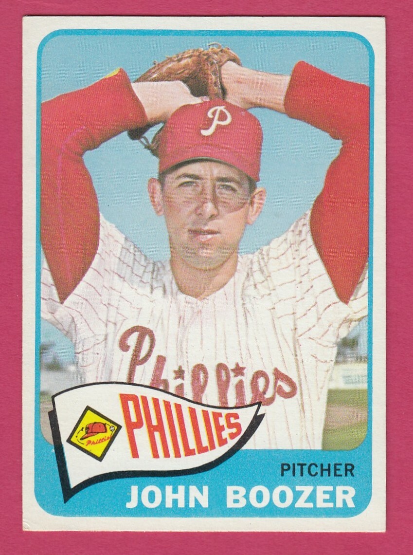 1965 Topps # 184 John Boozer -- Philadelphia Phillies -- Box 722-411 | eBay