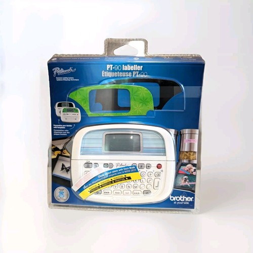 Brother PT-90 Portable Labeller Label Maker P-touch Brand New Factory ...
