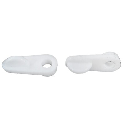 PVC Swivel Clips White Flush Pack 200 Wing Plastic Window Door ...