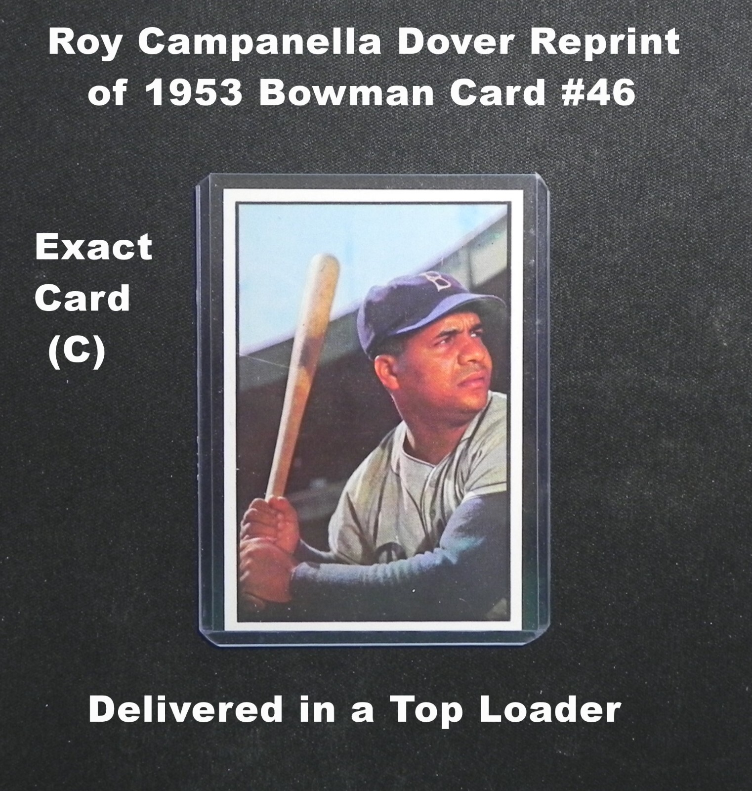 ROY CAMPANELLA Dover Reprint of 1953 Bowman Card #46_ Exact Card (C) | eBay