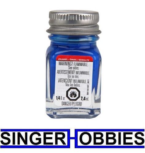 Testors 1176TT Enamel 1/4oz, Blue Fluorescent Paint NEW SEALED ...