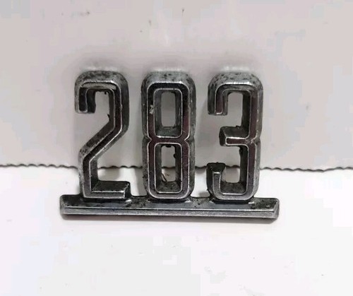 283 Chevrolet Chevy Fender Emblem Logo Badge 360 | eBay