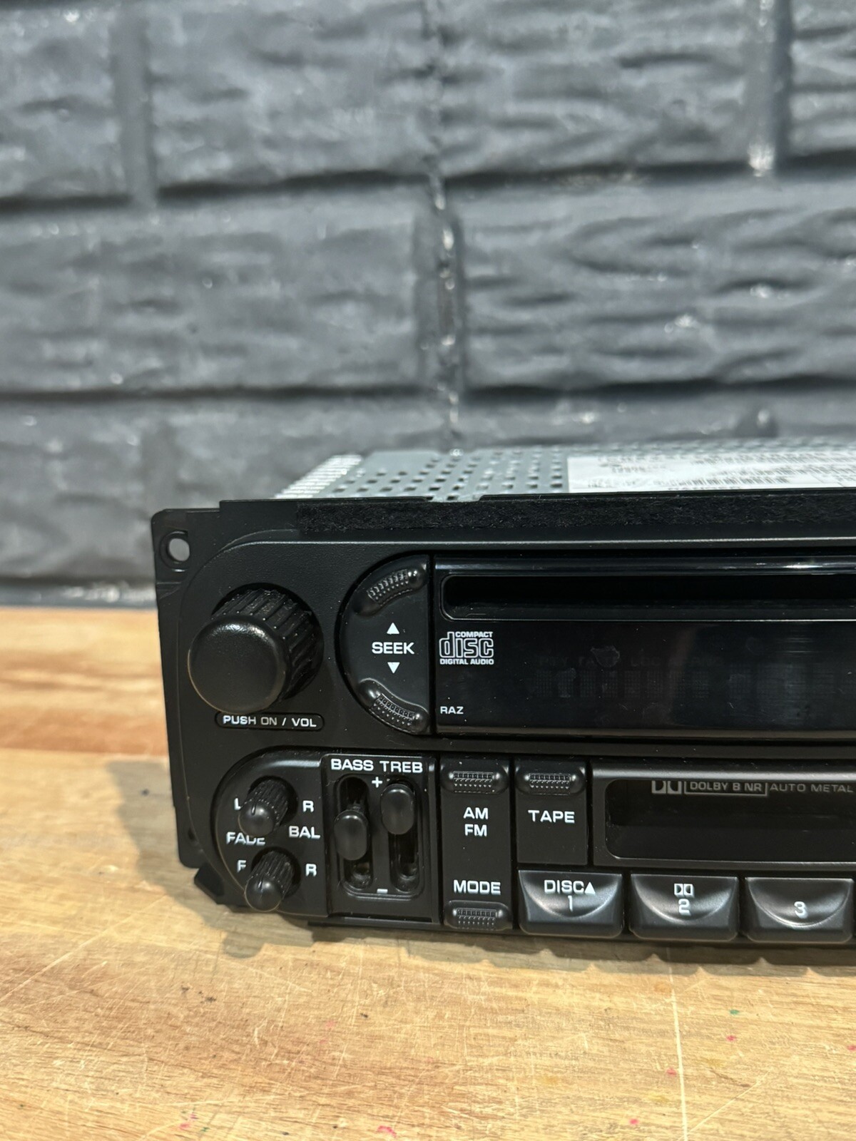 CHRYSLER Radio CD Player P05064300AD Car Radio No Harness | eBay