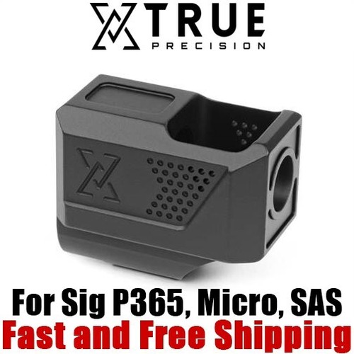 True Precision True-Lock Ultimate Compensator for Sig P365 - 1/2"-28 ...