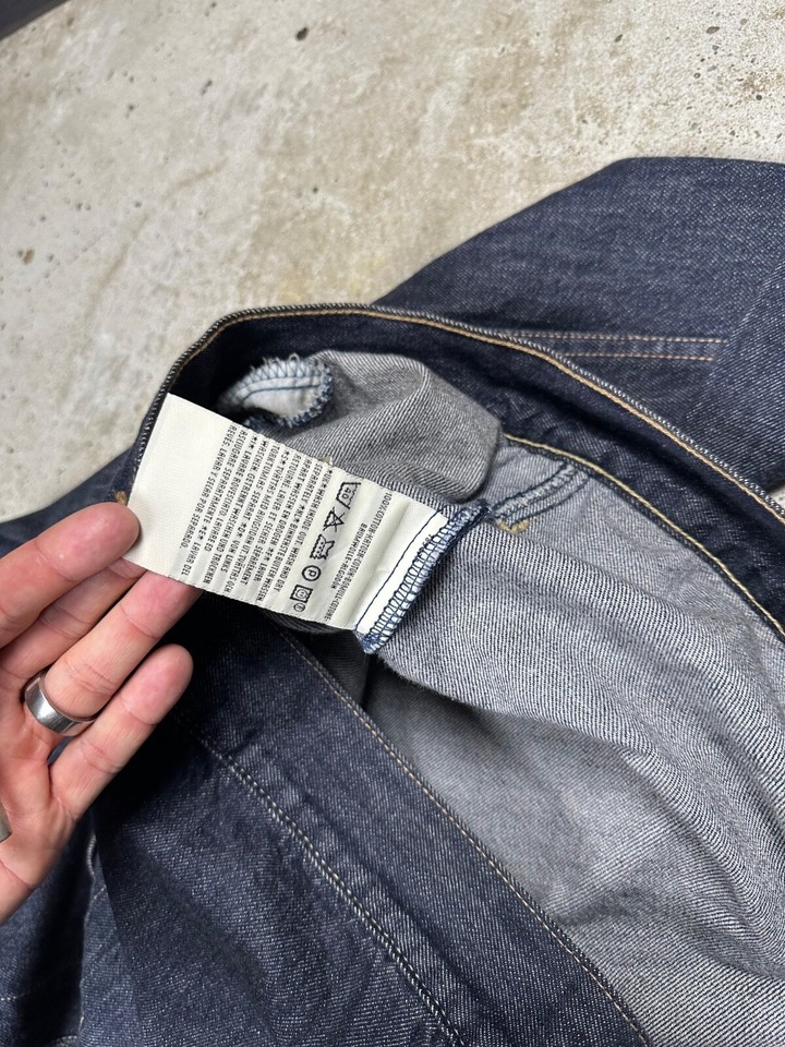 Vintage 2004 Levi’s 70501 04 Big E Type 1 Denim Jacket One Pocket y2k ...