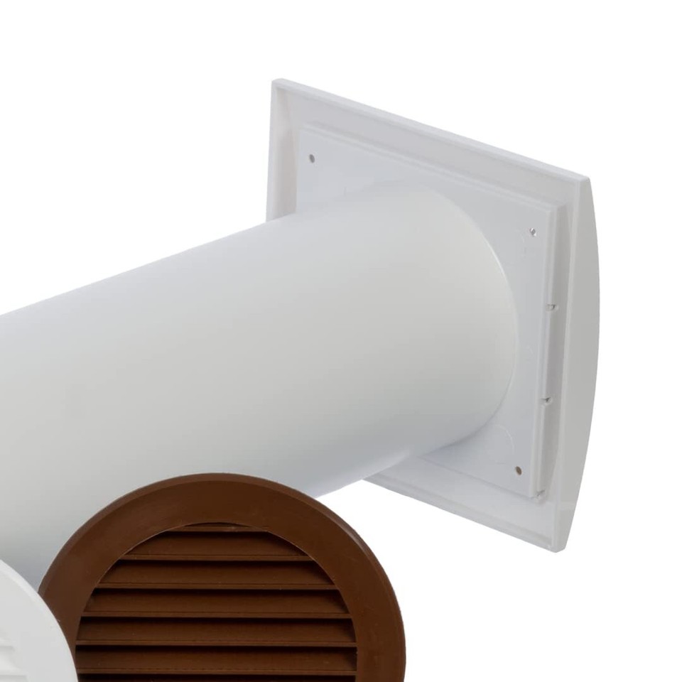 Ventilation Duct Kit 125mm / 5" Tumble Dryer Vent Kit Air Vents with ...