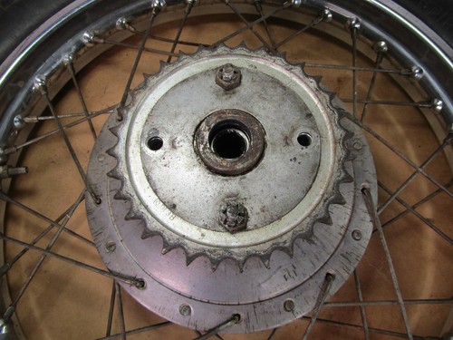 Honda CB72 250 CL72 250 CB77 305 CL77 305 DID 3.50 x 18 " Rear Wheel 🔥 ...