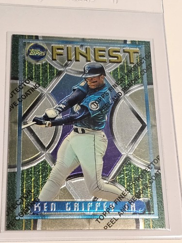 1995 Topps Finest Ken Griffey Jr #118 w/Coating | eBay
