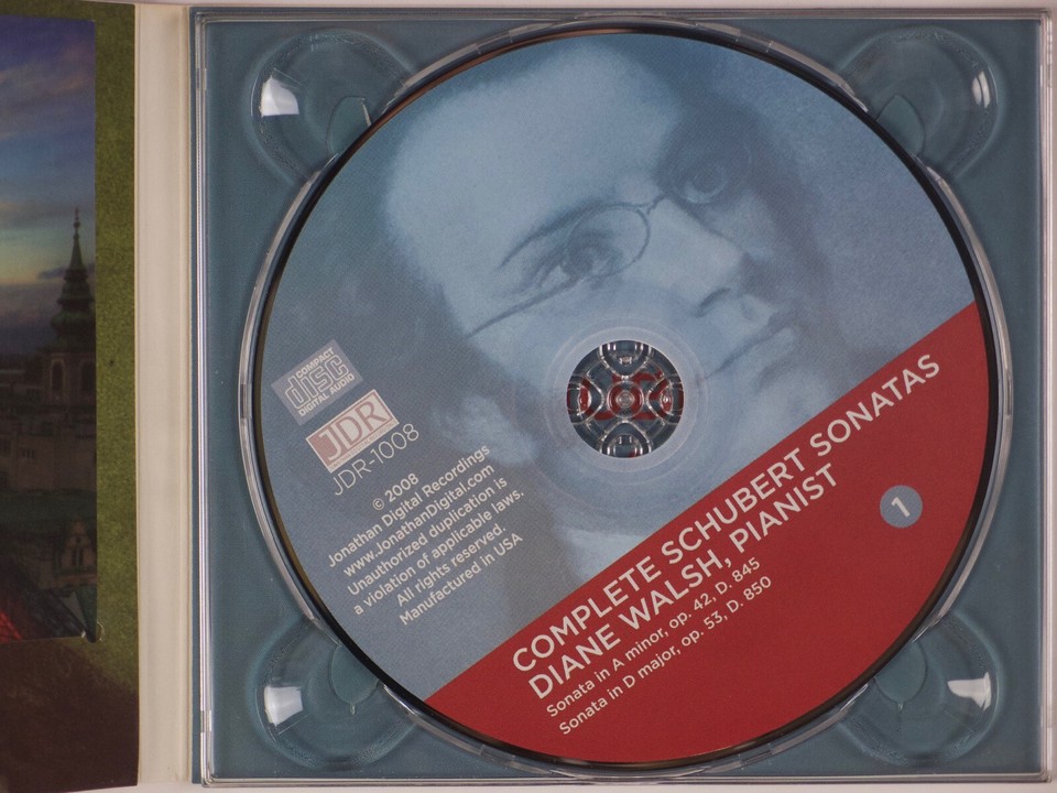 SCHUBERT: Sonatas Piano, Diane Walsh JDR CD NM Digipak | eBay