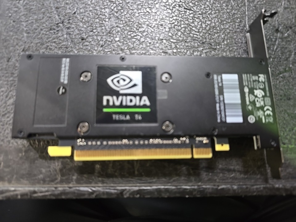 NVIDIA Tesla T4 16GB GDDR6 699-2G183-0200-100 GPU Accelerator Card | eBay