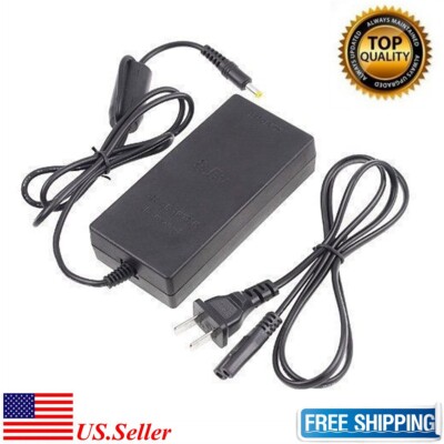 AC Adapter Charger Power Supply Cord For PS2 Slim 7000 9000 Series ...