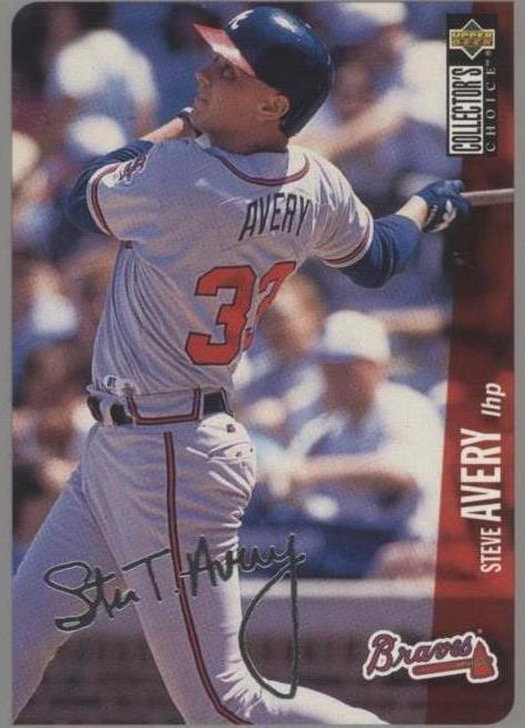 1996 Upper Deck Collector's Choice - Steve Avery #453 Silver Foil Signature for sale online | eBay