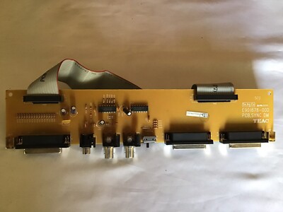 TASCAM DM 4800/3200 PCB,SYNC DM Board Assembly, E901878-00D. | eBay