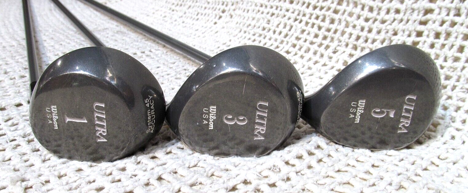 Wilson ULTRA System 45 Accuracy (1-3-5) 3Pc Wood Set RH ~ Ladies ...
