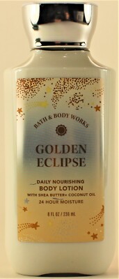 Bath & Body Works GOLDEN ECLIPSE Body Lotion Moisturizer Cream 8oz | eBay