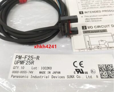 New Panasonic PM-F25-R Photoelectric Sensor PMF25R Free Shipping | eBay