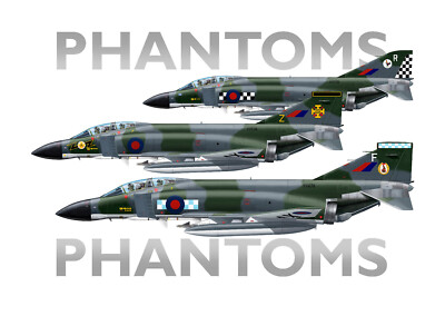 PHANTOMS - RAF Phantoms - PRINT - NEW | eBay UK