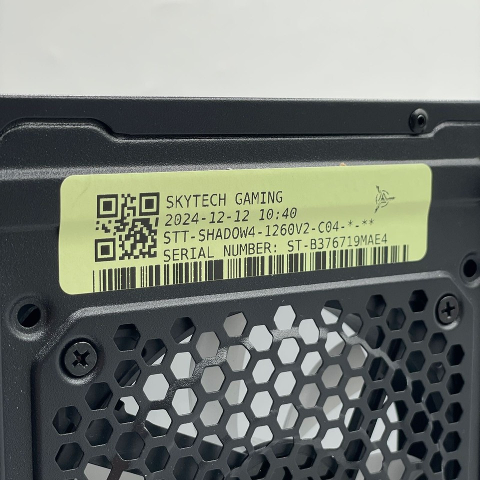 Skytech Shadow Gaming ATX PC Case Black | eBay