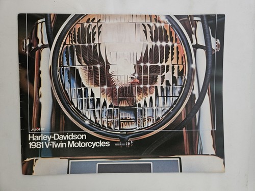 Harley-Davidson 1981 V-Twin Motorcycles Brochure | eBay