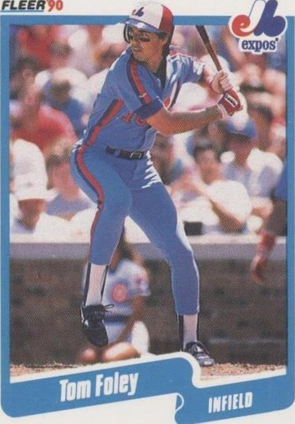 1990 Fleer - #344 Tom Foley for sale online | eBay